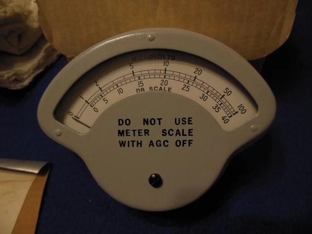 STODDART AIRCRAFT RADIO Metermod Microvolt Meter like Weston Model 269 ...