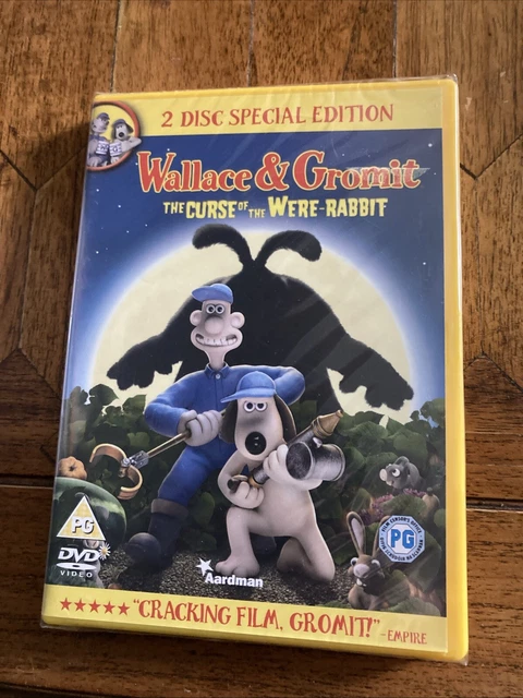 WALLACE & GROMIT: CURSE OF THE WERE-RABBIT (2005) Spec Ed 2-Disc DVD ...