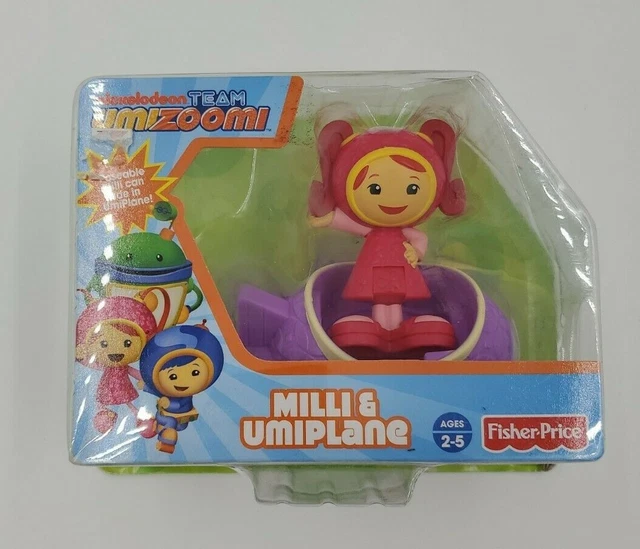 TEAM UMIZOOMI MILLI and Umiplane Character Figure Nickelodeon Fisher ...