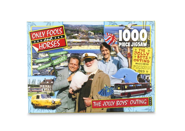 ONLY FOOLS AND Horses The Jolly Boys Outing Official 1000pc Jigsaw ...