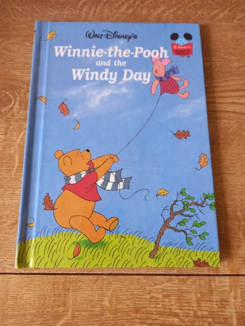 DISNEY'S WINNIE-THE-POOH AND the Windy Day by Grolier Book Club EUR 1 ...