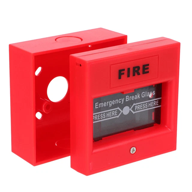 EMERGENCY ALARM STATION Push Button Manual Call Point for Safety £10.48 ...