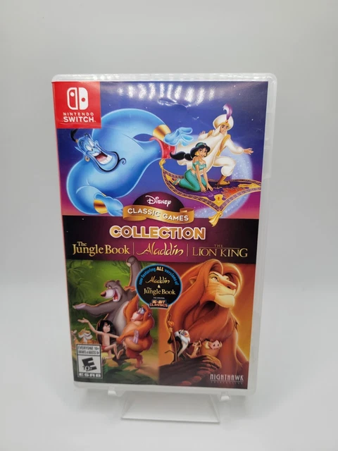 DISNEY CLASSIC GAMES Collection Nintendo Switch Jungle Book Aladdin ...