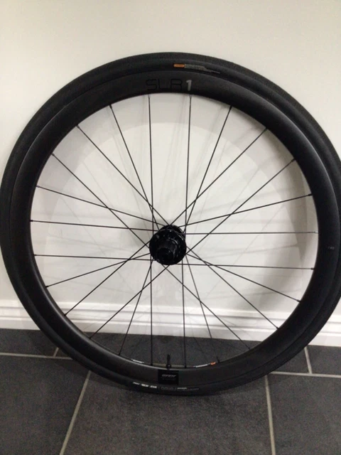 GIANT SLR 1 36 Carbon Disc Wheel Set (with Giant Fondo tubeless 700x32c ...