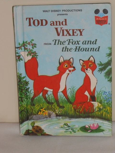 TOD AND VIXEY Walt Disney Productions 1981 From The Fox And The Hound ...