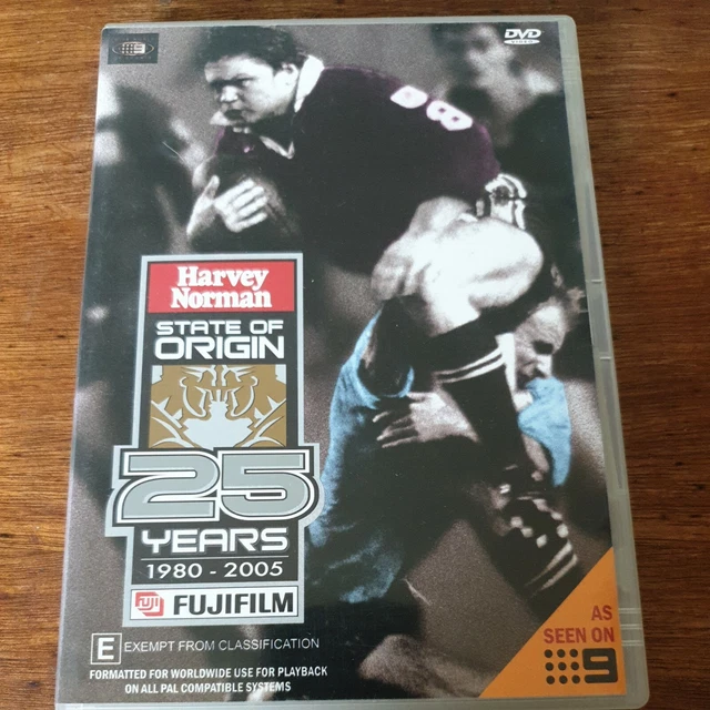 25 YEARS OF State of Origin DVD R4 Like New! FREE POST 1980-2005 $24.64 ...