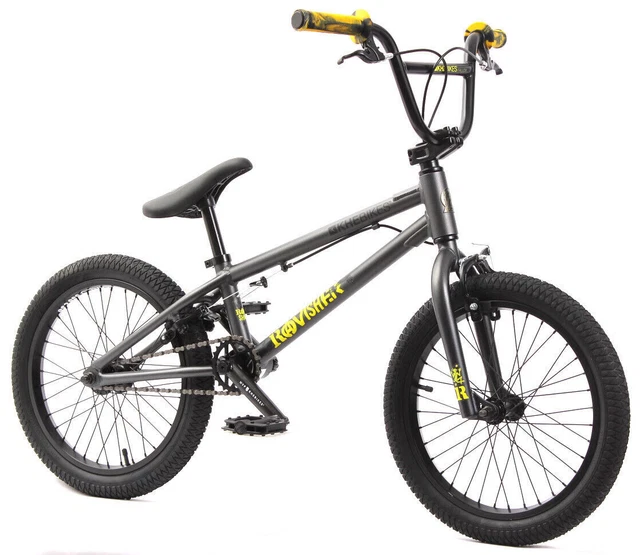 18 POUCES BMX Vélo Enfant Aluminium Roue KHE Ravisher Noir Affix Rotor ...