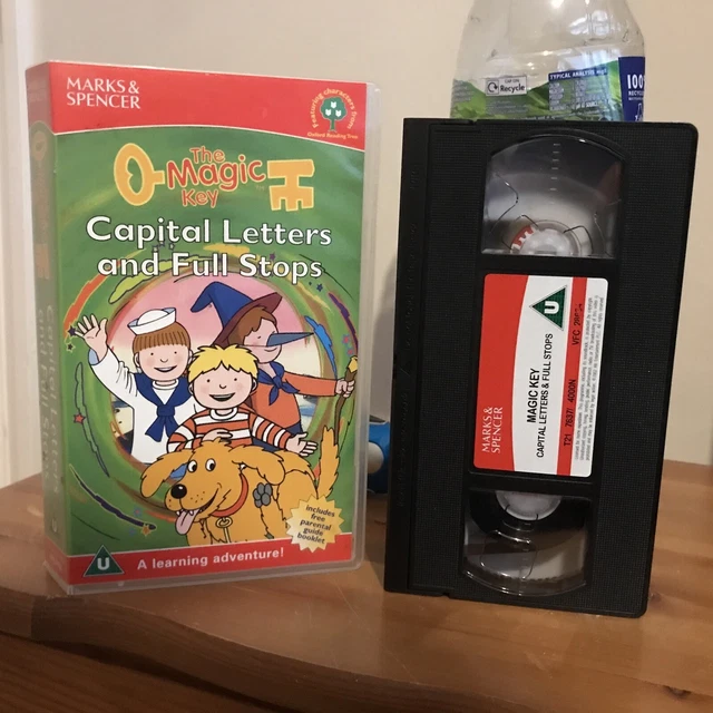 THE MAGIC KEY Capital Letters And Full Stops Vhs £20.00 - PicClick UK