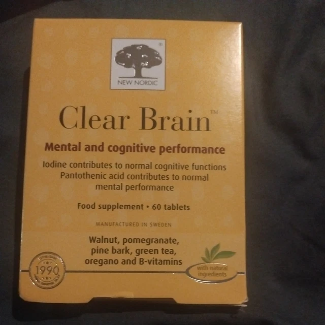 NORDIC CLEAR BRAIN Mental Performance Supplement - 60 Tablets £10.77 ...