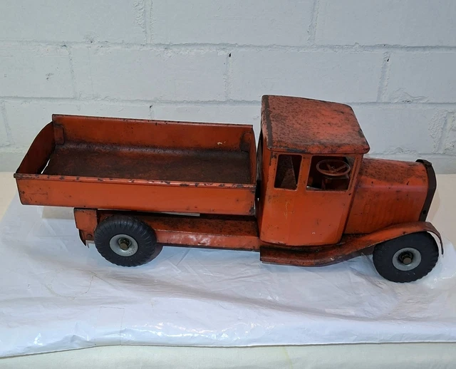 VINTAGE TOY DUMP Truck Tri-Ang for Line Bros. Circa 1940's $179.00 ...