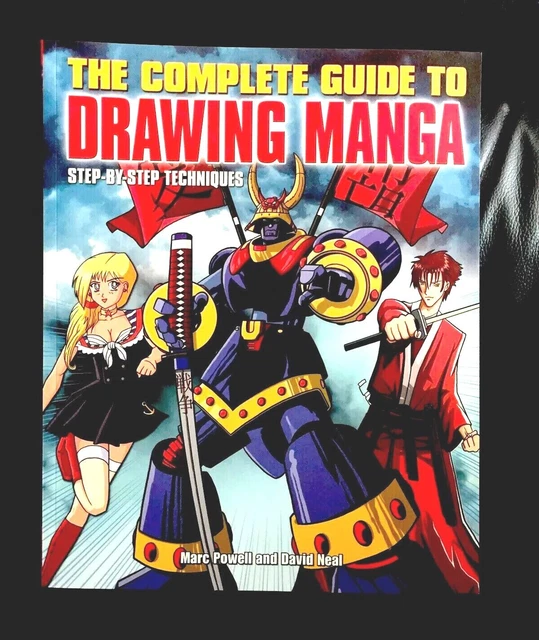 THE COMPLETE GUIDE To Drawing Manga Book Step-By-Step Techniques $28.00 ...