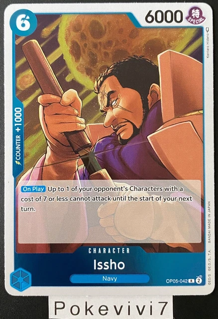 CARTE ONE PIECE CARD GAME ISSHO OP05-042 R ENGLISH NEUF EUR 1,90 ...