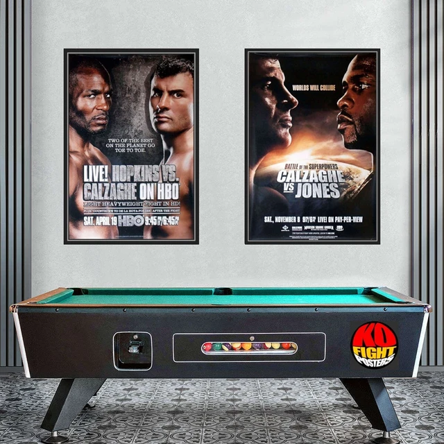 JOE CALZAGHE VS. ROY JONES & BERNARD HOPKINS : Original HBO Boxing ...