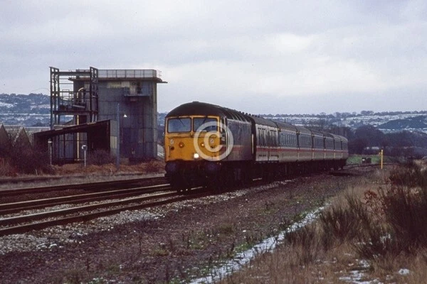 COLOUR RAILWAY PHOTOGRAPH of Class 47 47822 pictured at Alsager on 28 ...