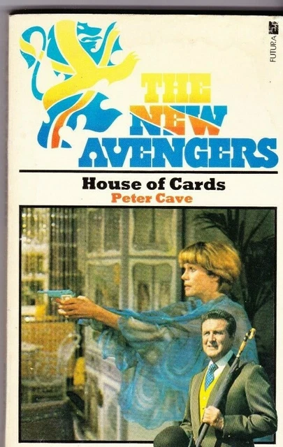 VINTAGE 1976 PB THE NEW AVENGERS HOUSE OF CARDS Peter Cave £9.99 ...