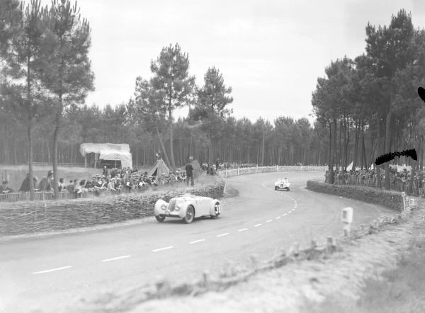 RAOUL FORESTIER ROGER Caron, Ecurie Eudel, Riley Sprite TT 1937 Racing ...