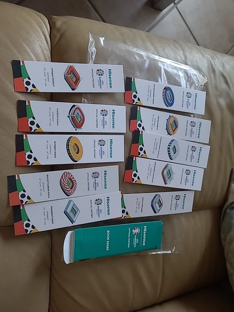10X BOOKMARK BOOK Mark Stadiums UEFA Euro 2024 NEW Limited £0.84 ...