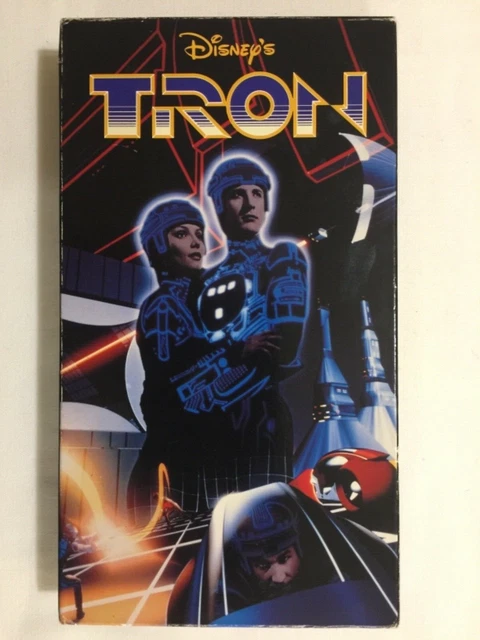 TRON (VHS, 1995) Disney Jeff Bridges Bruce Boxleitner Cindy Morgan £14. ...