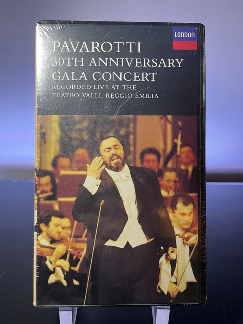 PAVAROTTI 30TH ANNIVERSARY Gala Concert VHS NEW SEALED £7.94 - PicClick UK