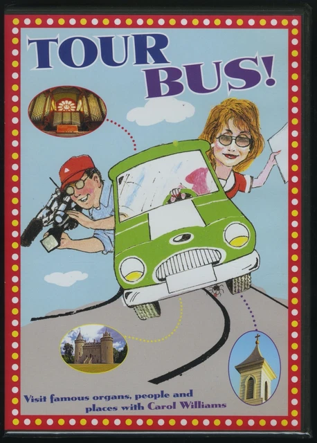 CAROL WILLIAMS [DVD] - Tour Bus! [STILL SEALED] Classical Organ £14.95 ...