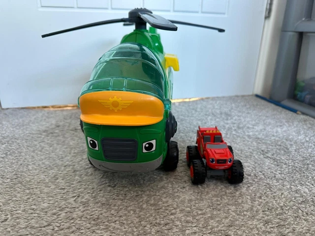 SWOOPS BLAZE AND The Monster Machines Helicopter Toy And Blaze Truck £ ...