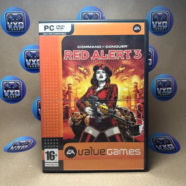PC RED ALERT 3 Command & Conquer Electronic Arts 2008 Mint Condition ...