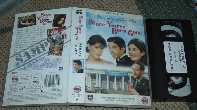 SINCE YOU'VE BEEN Gone VHS Video Big Box Timecode Sample Dealer Tape ...