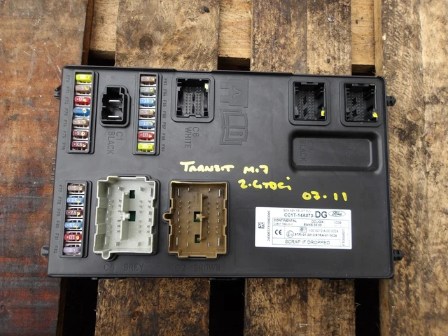 FORD TRANSIT MK7 Bcm Module Cc1T-14A073-Dg Body Control Module 2007 ...