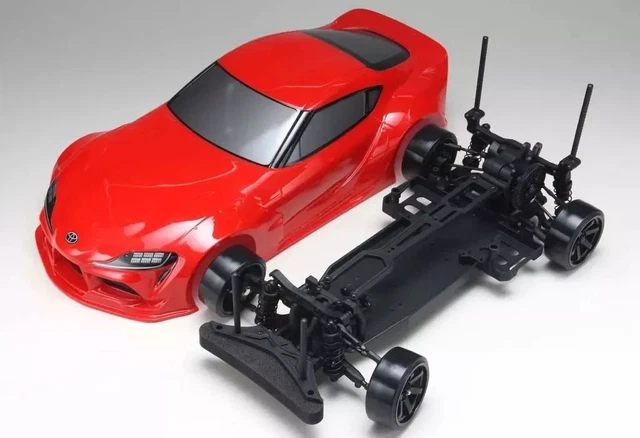 RC 1/10 DRIFT Package 2WD Body Painted/Pre-cut GRA90 Supra (Red) Kit £ ...
