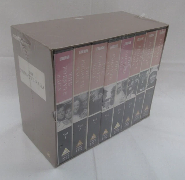 VHS &THE FORSYTE Saga" Complete Series 1-8 Vol. PG New/Sealed £14.99 ...