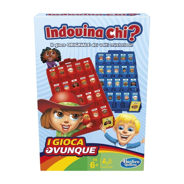 HASBRO GAMING, GUESS Who? Travel, Box Game, for ages 6+ EUR 24,89 ...