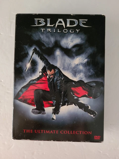 BLADE TRILOGY THE Ultimate Collection 5-Disc Set 1998, 2002, 2004 $10. ...