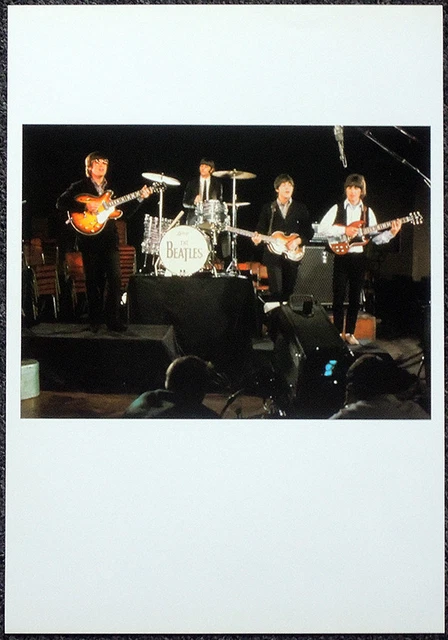 THE BEATLES POSTER Page . 1966 Filming Rain Video Promo . 1D £7.99 ...