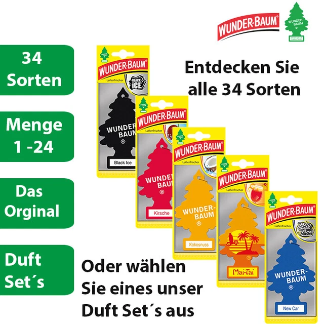 WUNDERBAUM® - 34 Sorten - Menge 1 -24 -Wunder Baum- Little Trees ...