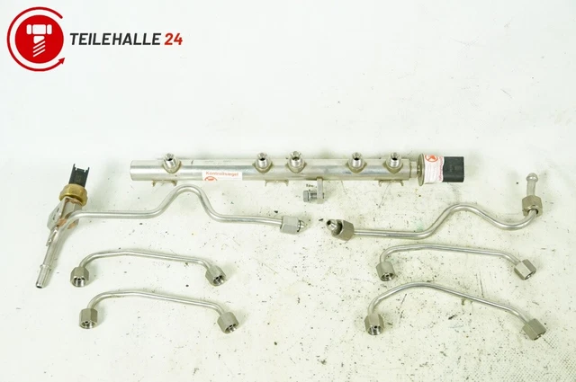 BMW E91 E90 320i N43B20 fuel distribution tube rail pipe pressure ...