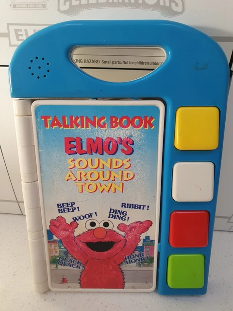 VINTAGE SESAME STREET ELMO’S ‘Sounds Around Town’ Electronic Talking ...