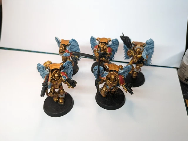 WARHAMMER 40K BLOOD angels sanguinary guard X5 £2.50 - PicClick UK