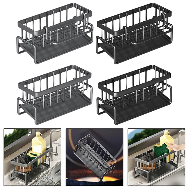 JAKESPECIAL – BLACK Stainless Steel Sink Drain Rack 23x10.5x9 cm EUR 34 ...