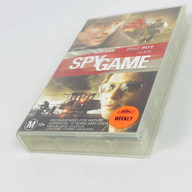 SPY GAME 2001 Universal Big Box Ex-Rental VHS Video Robert Redford Brad ...