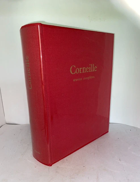 CORNEILLE ŒUVRES COMPLÈTES Collection L'Intégrale EUR 25,00 - PicClick FR