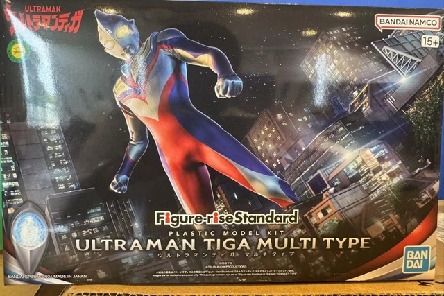 BANDAI SPIRITS FIGURE-RISE Standard Ultraman Tiga Multi-Type Plastique ...