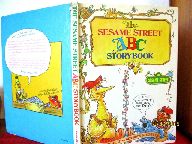 THE SESAME STREET ABC STORYBOOK featuring Jim Henson's Muppets 1974 HC ...