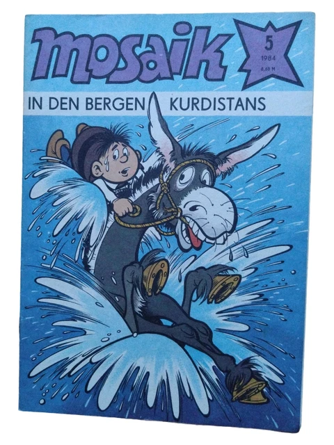 MOSAIK COMIC HEFT 5 In den Bergen Kurdistans Taschenbuch Deutsch 1984 ...