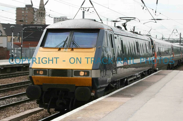UK RAILWAY PHOTOGRAPH Of Class 91 91110. Rm91-85 £1.70 - PicClick UK