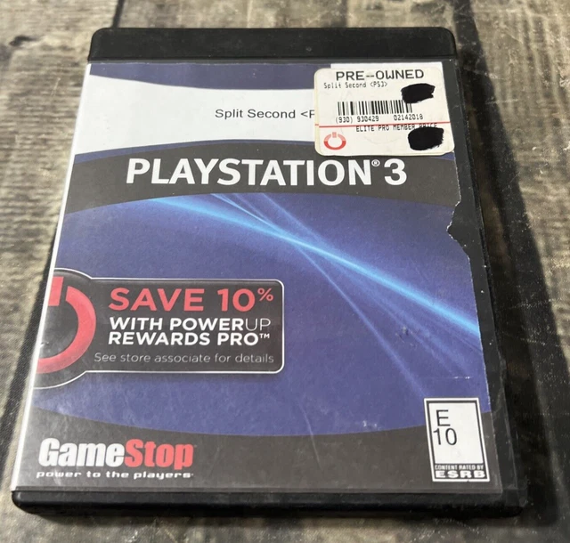 SPLIT/SECOND (SONY PLAYSTATION 3, 2010) CD uniquement EUR 8,76 ...