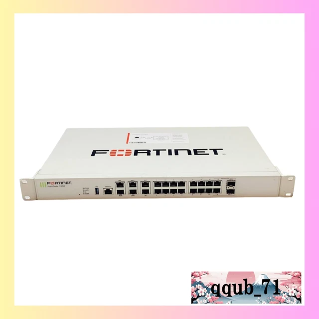 FORTINET FORTIGATE FG-100E Firewall License expired initialized USED ...