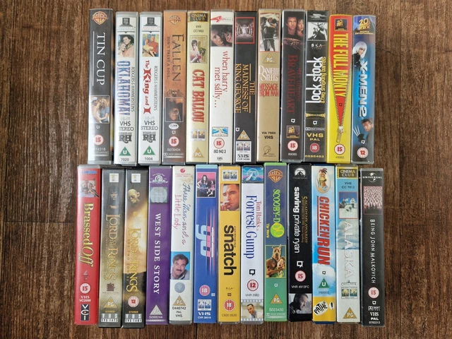 25 DIFFERENT FILMS, Movies - VHS Video Tapes - Mixed Bulk Lot #14 £14. ...