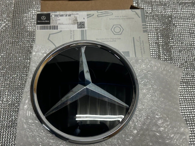 ORIGINAL MERCEDES BENZ Emblem Logo Kühlergrill A0008881800 NEU EUR 133 ...