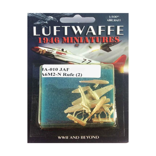 MSD LUFTWAFFE 1946 Japan 1:300 Nakajima A6M2-N Rufe - Floatplane Pack ...