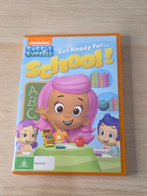 BUBBLE GUPPIES GET Ready for School DVD Region 4 PAL Nickelodeon $39.99 ...